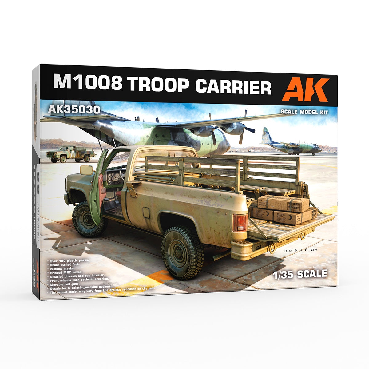 AK-Interactive 35030 M1008 Troop Carrier – Constellation Hobbies