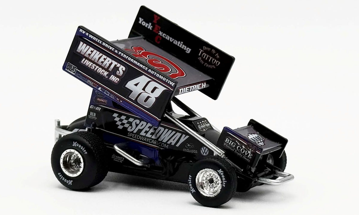 ACME 5025001 2025 #48 Weikert's Livestock Sprint Car - Danny Dietech – Constellation Hobbies