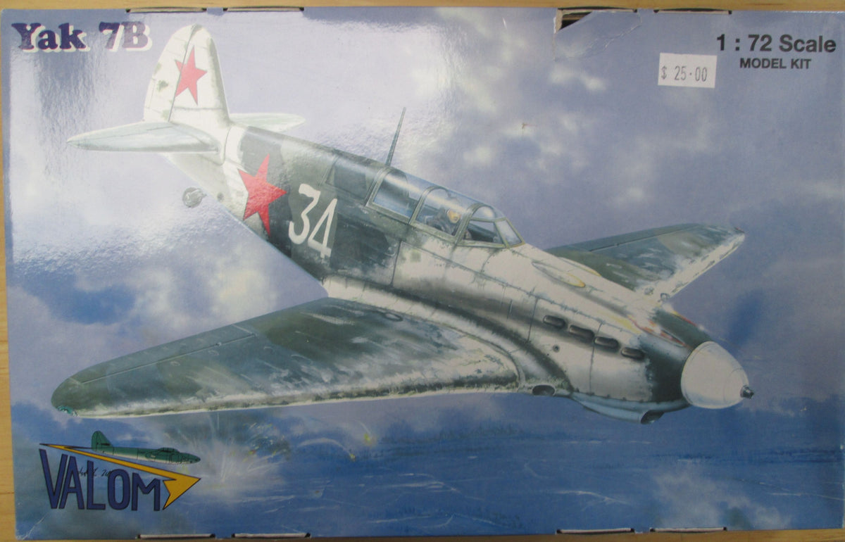 Valom 72018 Yak-7B Early Version – Constellation Hobbies
