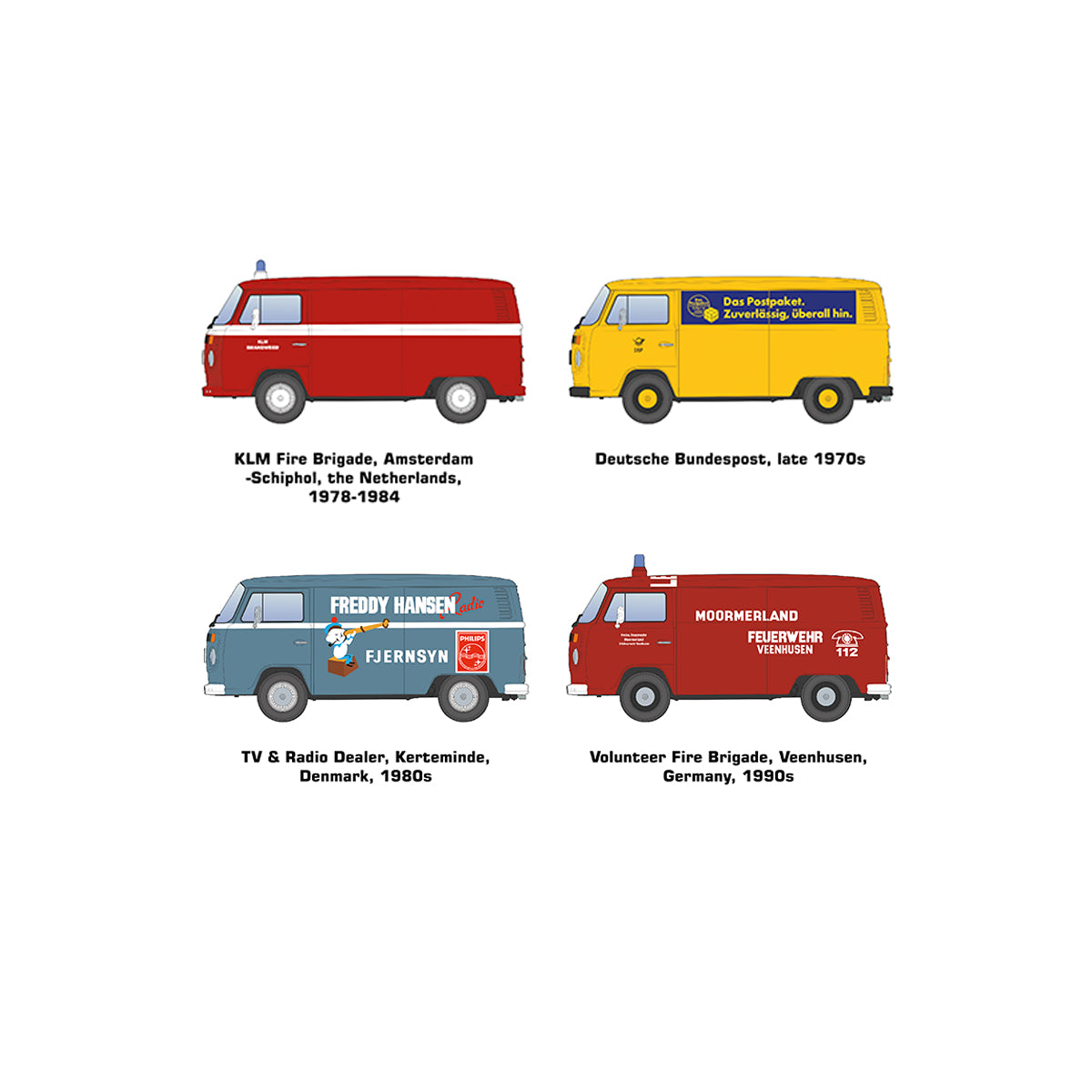 AK-Interactive AK35024 1972 VW T2 Model Van – 1/35 – Constellation Hobbies