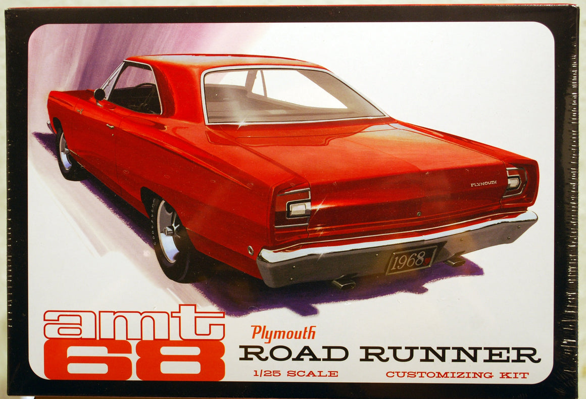 AMT 1363 '68 Plymouth Road Runner - 1/25 Scale – Constellation Hobbies
