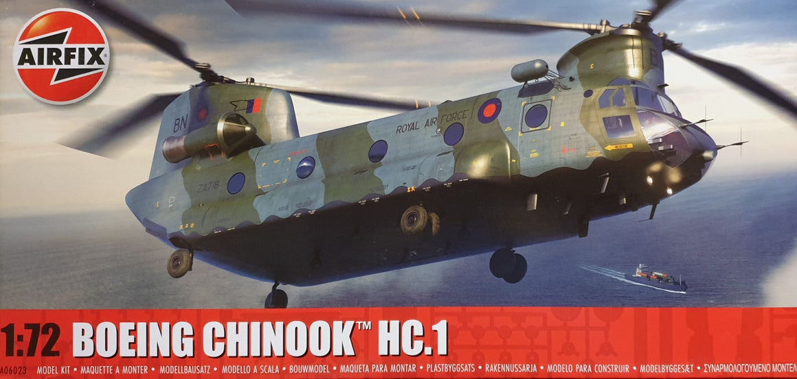 Airfix A06023 Boeing Chinook HC.1 – 1/72 – Constellation Hobbies