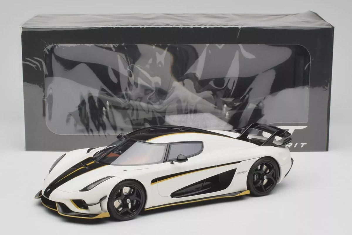 GT Spirit GT913 Koenigsegg Regera 2023 Record White – Constellation Hobbies
