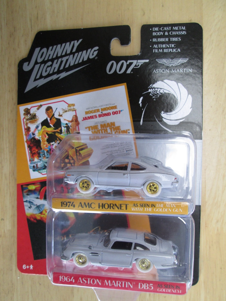 Johnny Lightning 007 Twin Pack AMC Hornet & Aston Martin DB5 – Chase ...