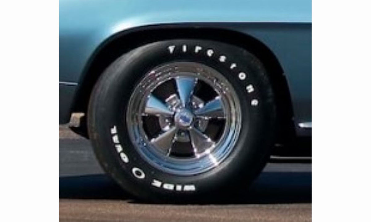 ACME 1805723W Cragar Wheel & Tire Set - Chrome – Constellation Hobbies