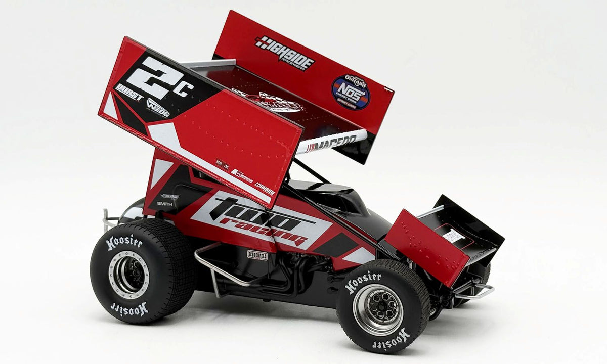 ACME 1825014 2025 #2C Two C Racing Sprint Car - Cole Macedo ...