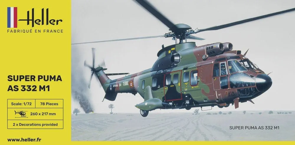 Heller 80367 Super Puma AS 332 M1 - 1/72 – Constellation Hobbies