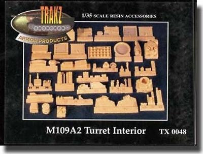 TRAKZ TX0048 M109A2 Self Propelled HowitzerTurret Interior ...