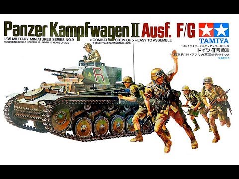 Tamiya 35009 Panzerkampfwagen II Ausf. F/G - 1/35 Scale – Constellation ...
