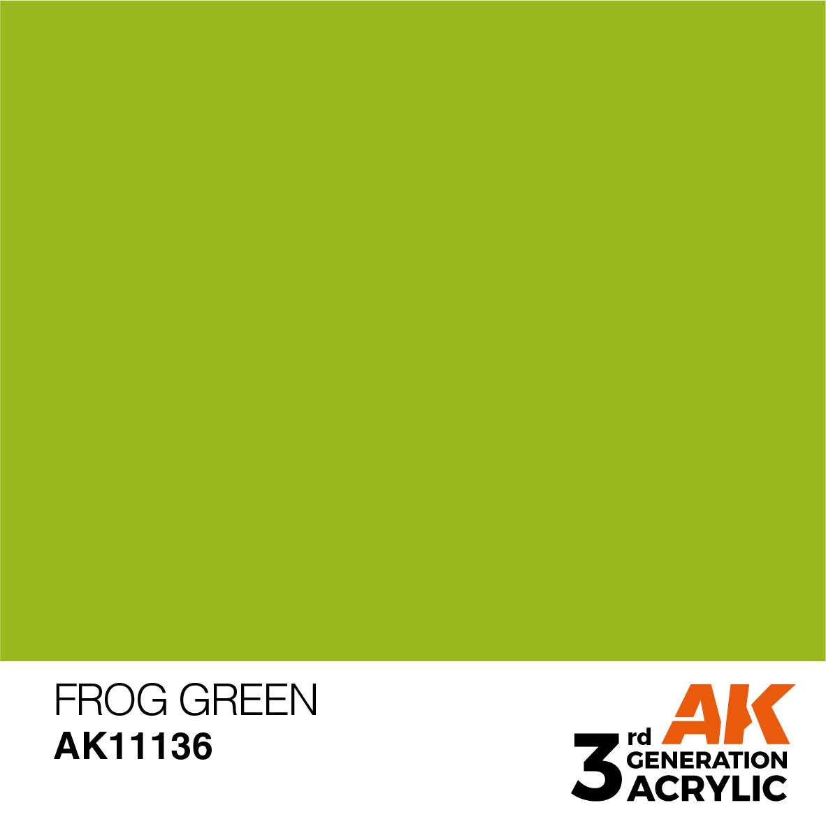 AK-Interactive AK11136 Frog Green – Constellation Hobbies