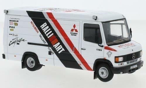 IXO RAC345X Mercedes Benz 609D Mitsubishi Ralliart Europe Rally Assist ...