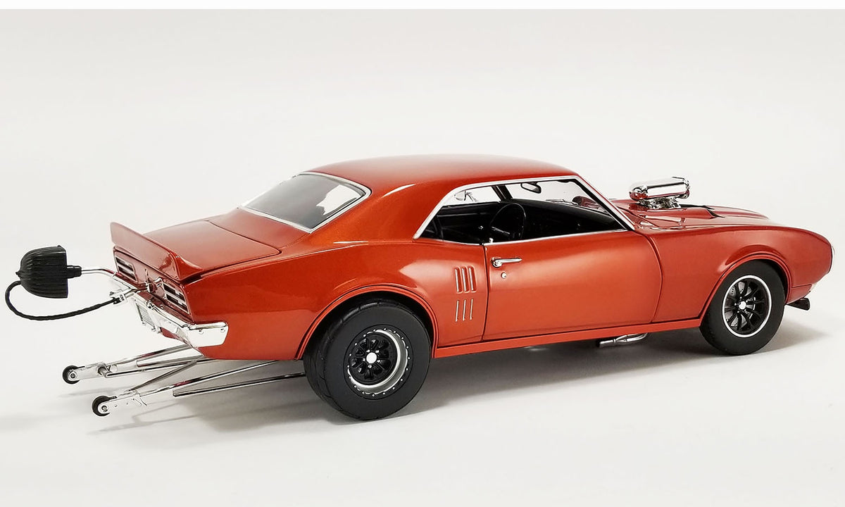 ACME 1805217 1968 Pontiac Firebird - Drag Outlaws - Custom Orange Meta ...